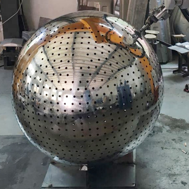 Processing-customization-laserperforation-Stainless-steel-Hollow-sphere ...