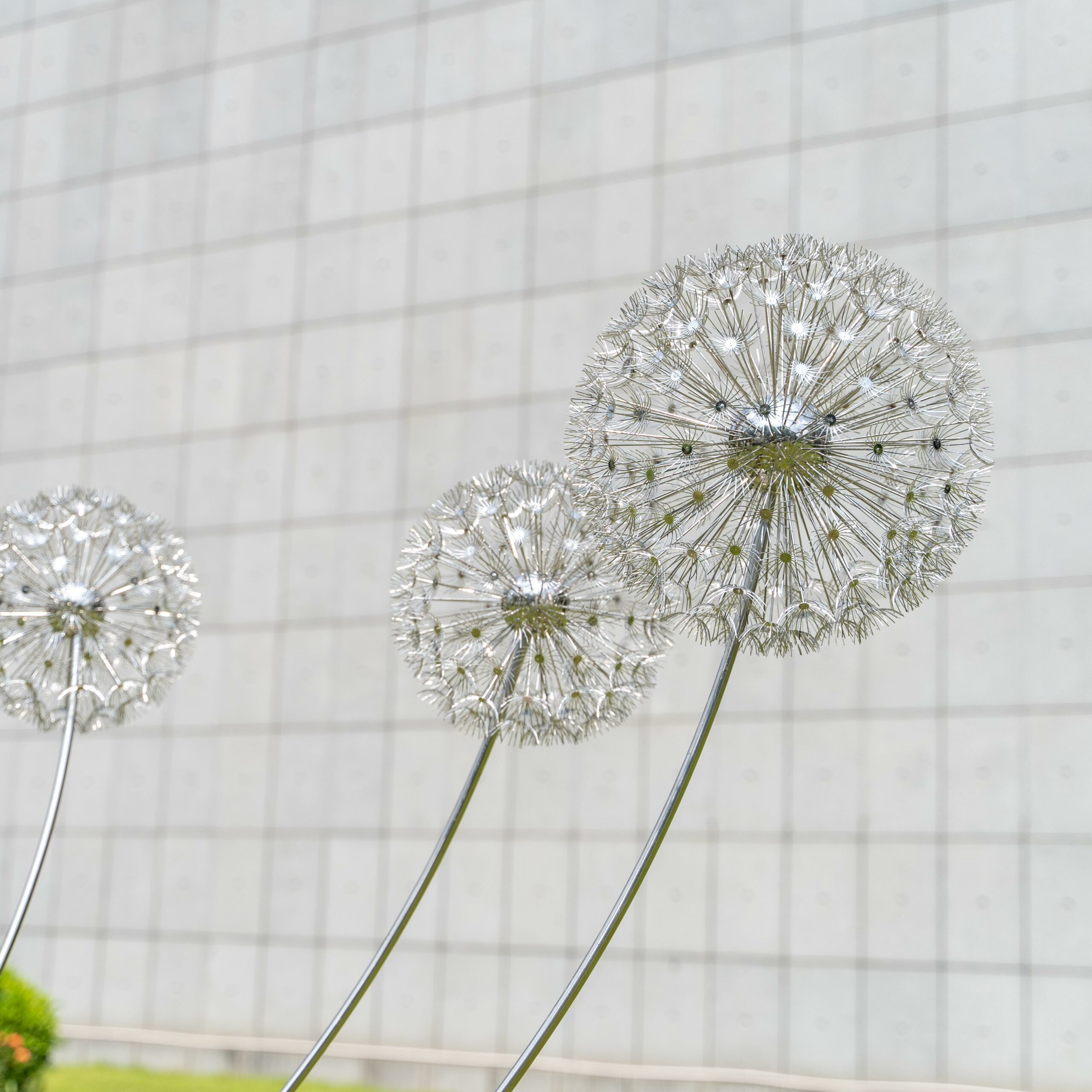 Dandelion Sculpture - Metal Sculpture Specialist