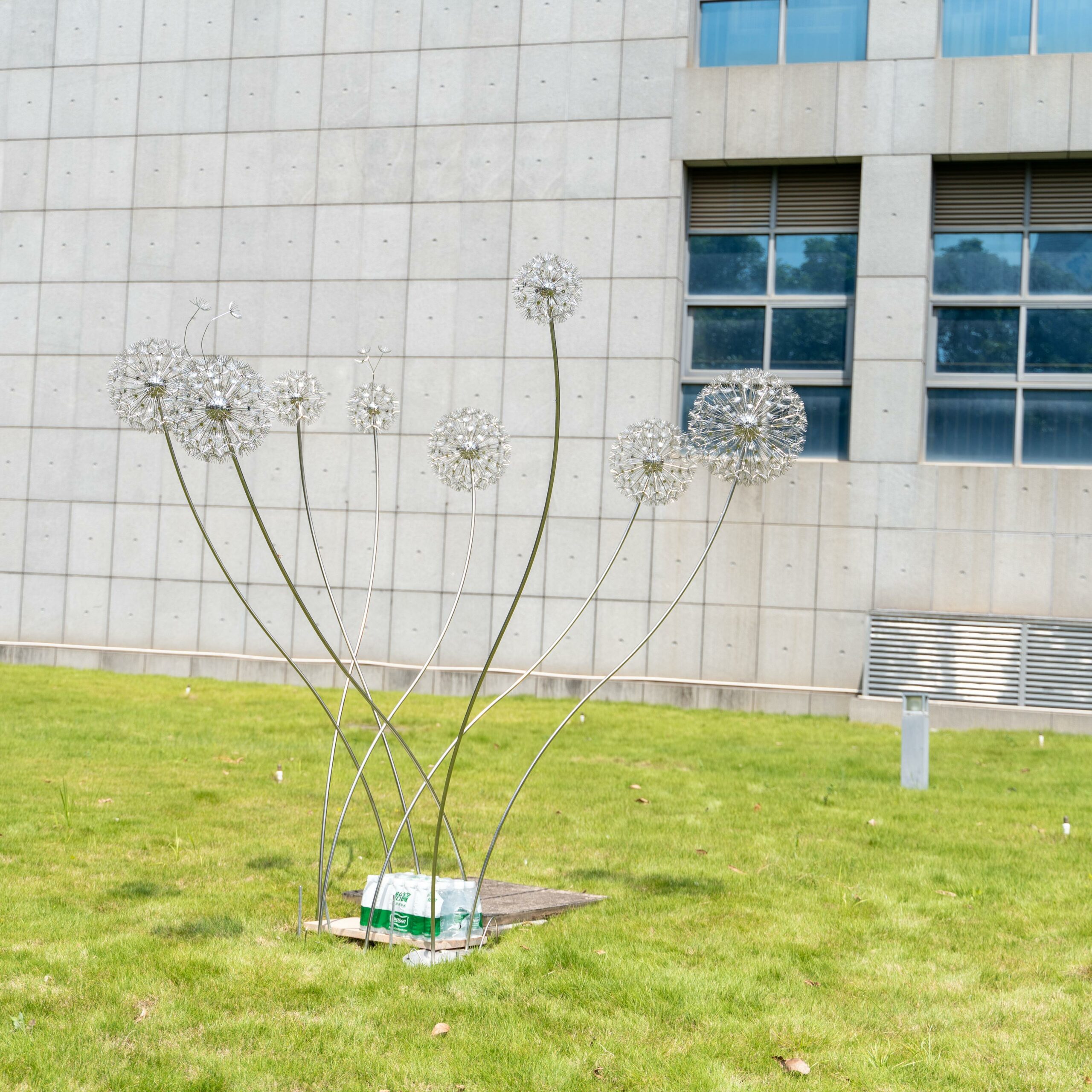 Dandelion Sculpture - Metal Sculpture Specialist