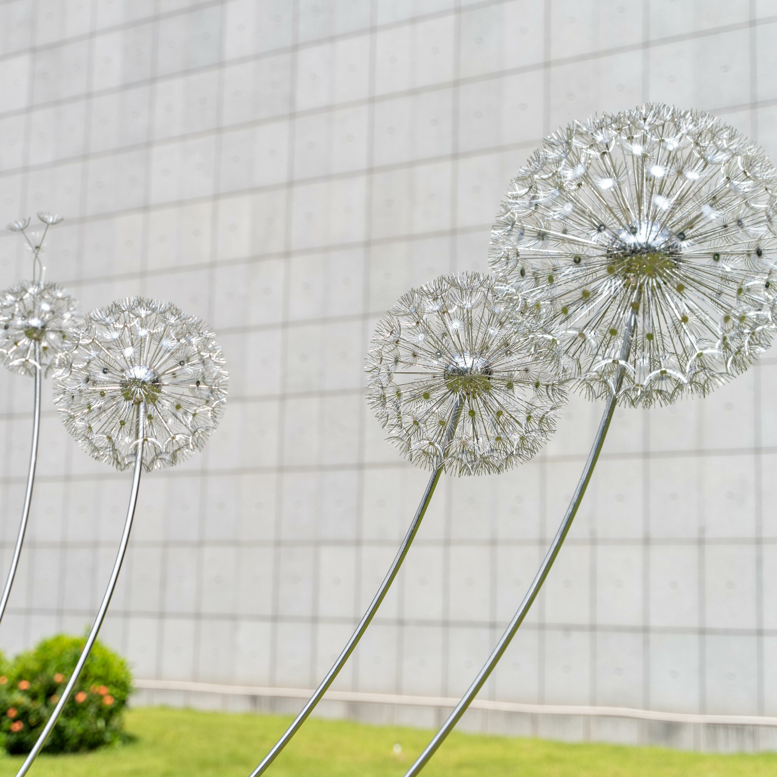 Dandelion Sculpture - Metal Sculpture Specialist