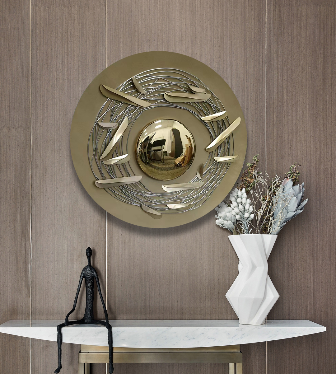 Metal Sculpture Wall Decor - Metal Sculpture Specialist