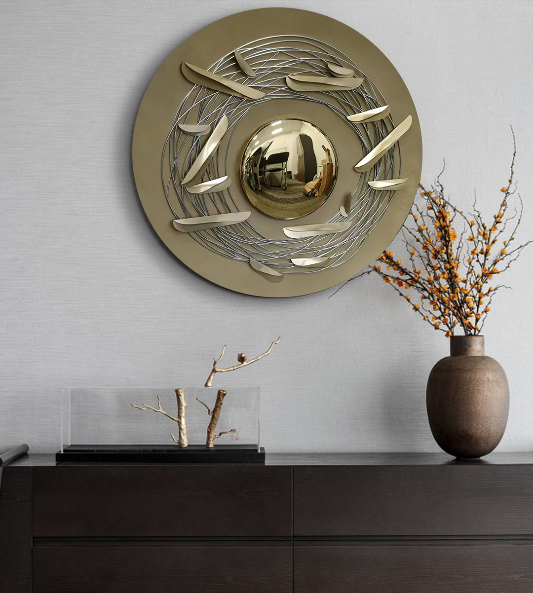 Metal Sculpture Wall Decor - Metal Sculpture Specialist