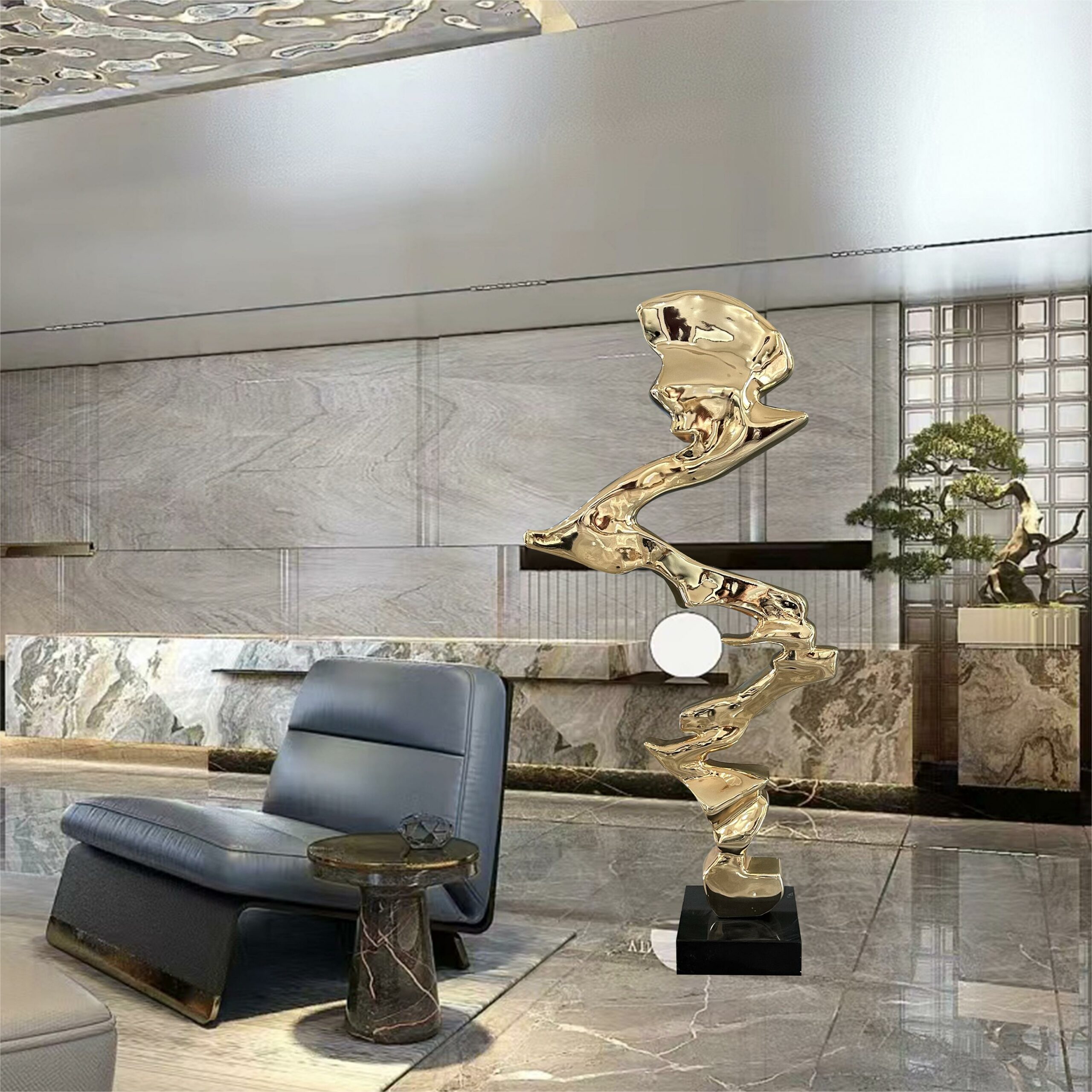 Entrance sculpture sculpture - Metal Sculpture Specialist