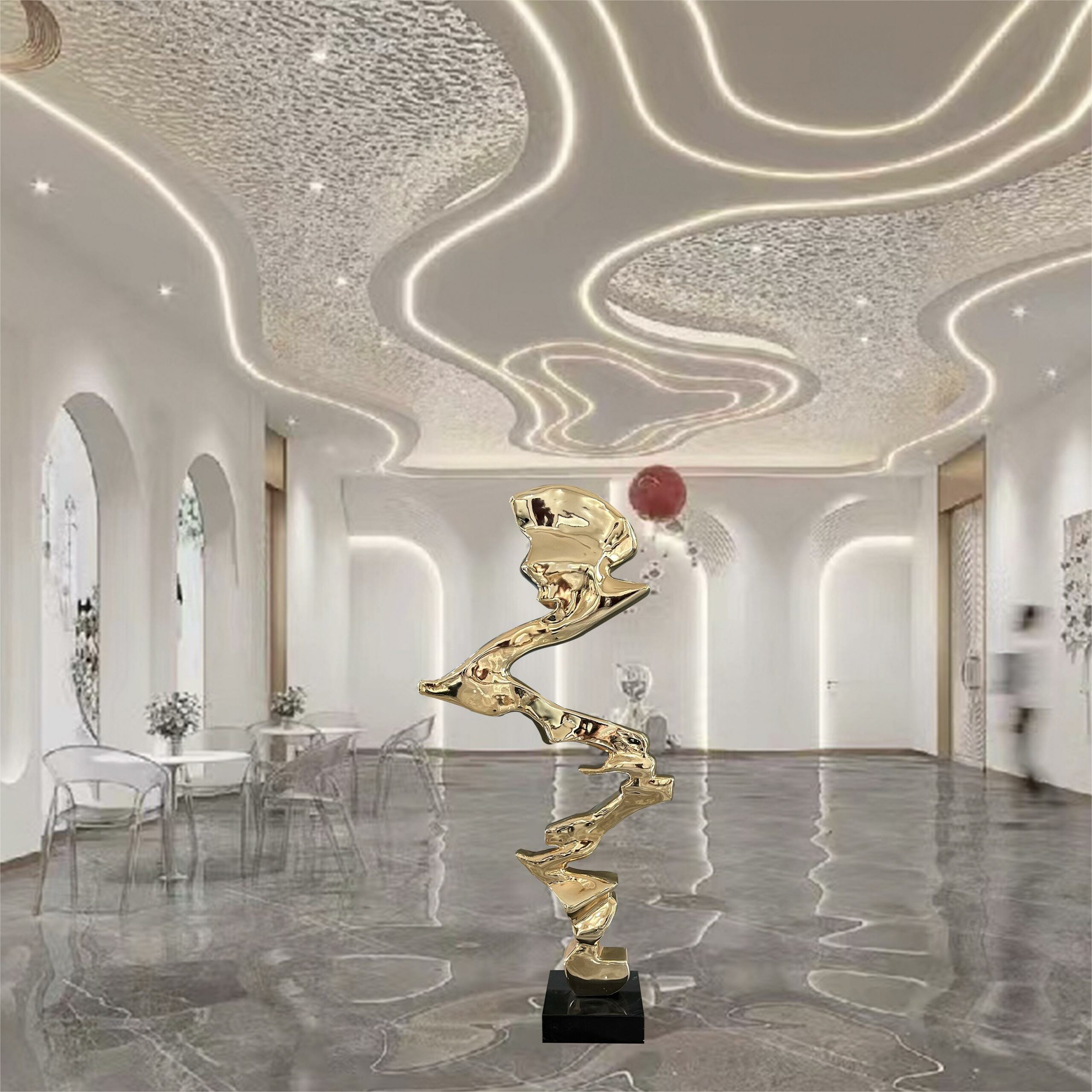 Entrance sculpture sculpture - Metal Sculpture Specialist