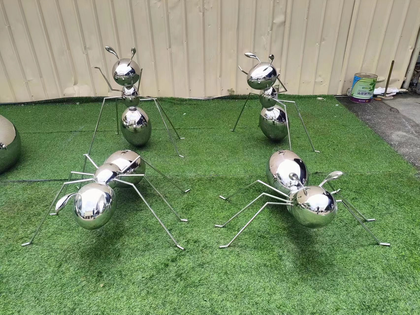 stainless steel ant sculpture - Metal Sculpture Specialist