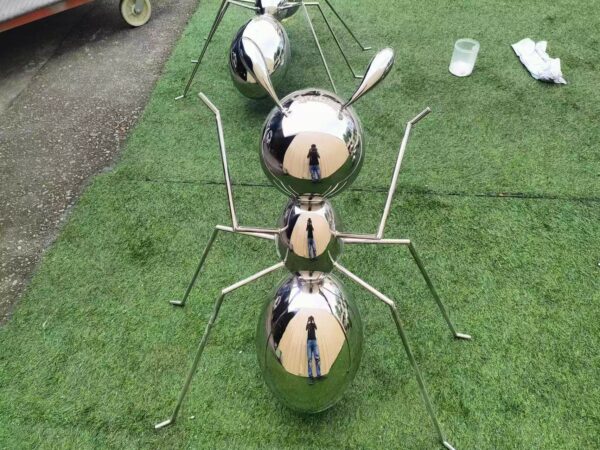 stainless steel ant sculpture - Metal Sculpture Specialist