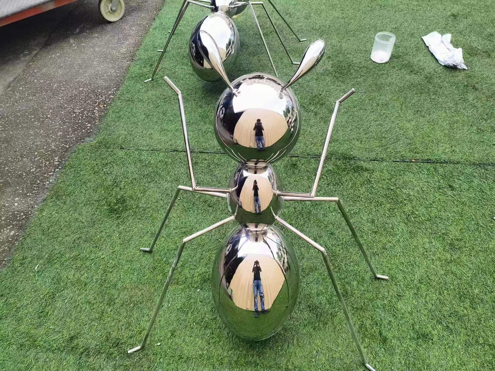 stainless steel ant sculpture - Metal Sculpture Specialist