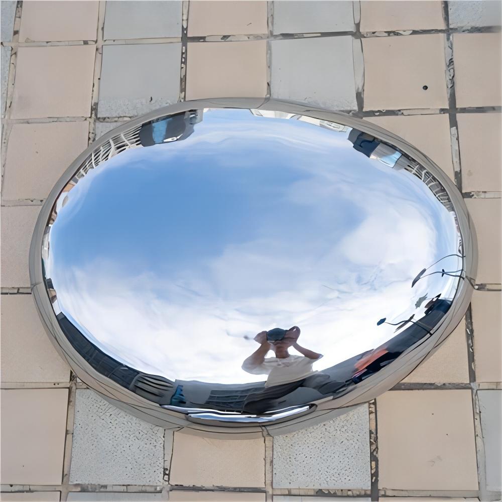 High-gloss stainless steel pebbles: the perfect blend of outdoor ...