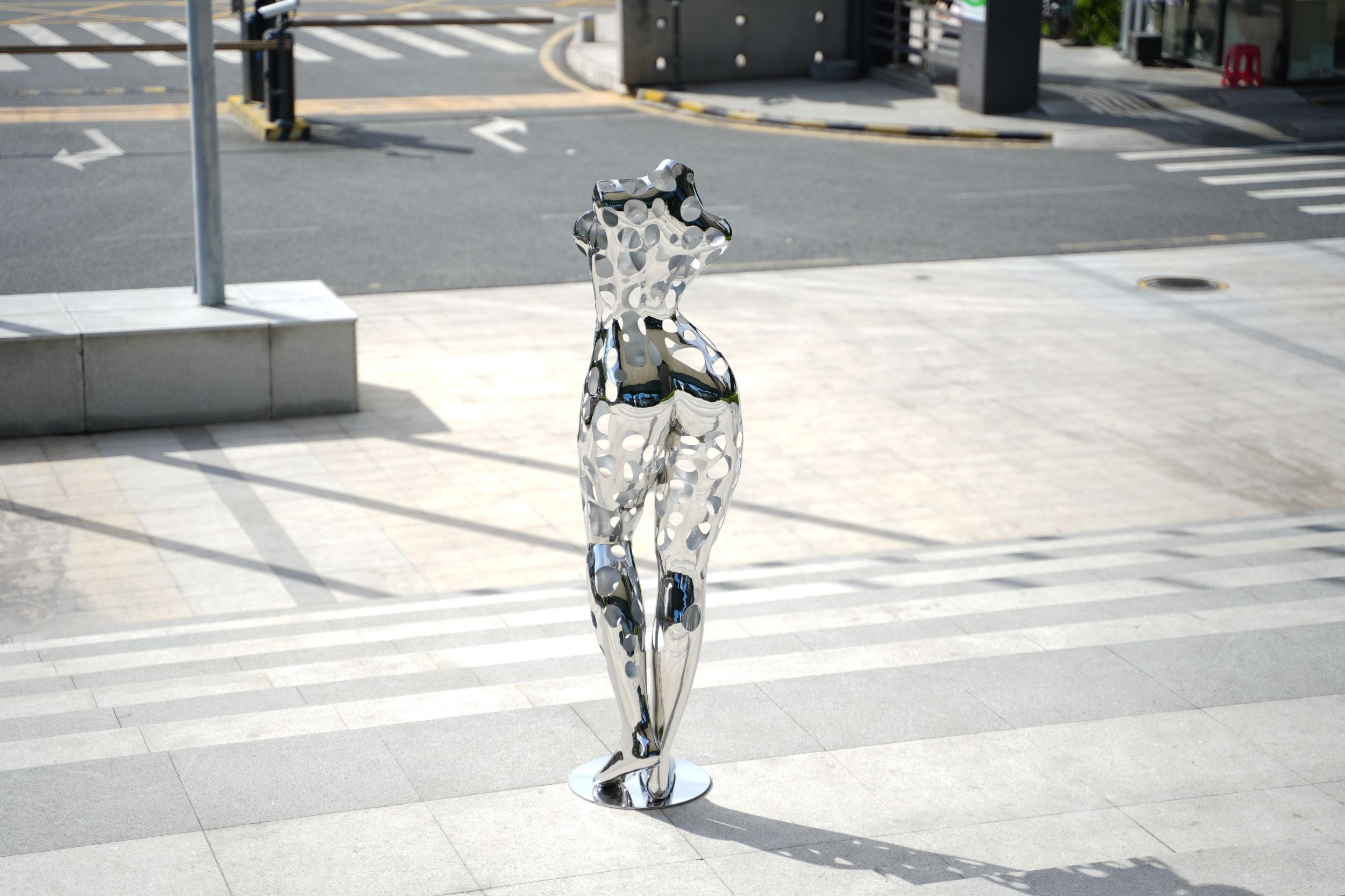 Hollow Woman Sculpture - Metal Sculpture Specialist