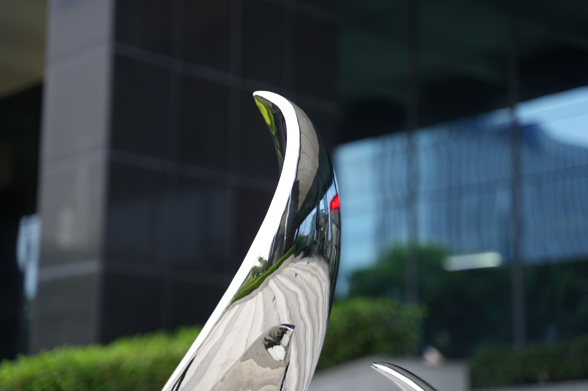 Stainless Steel Abstract Flower Sculpture - Metal Sculpture Specialist