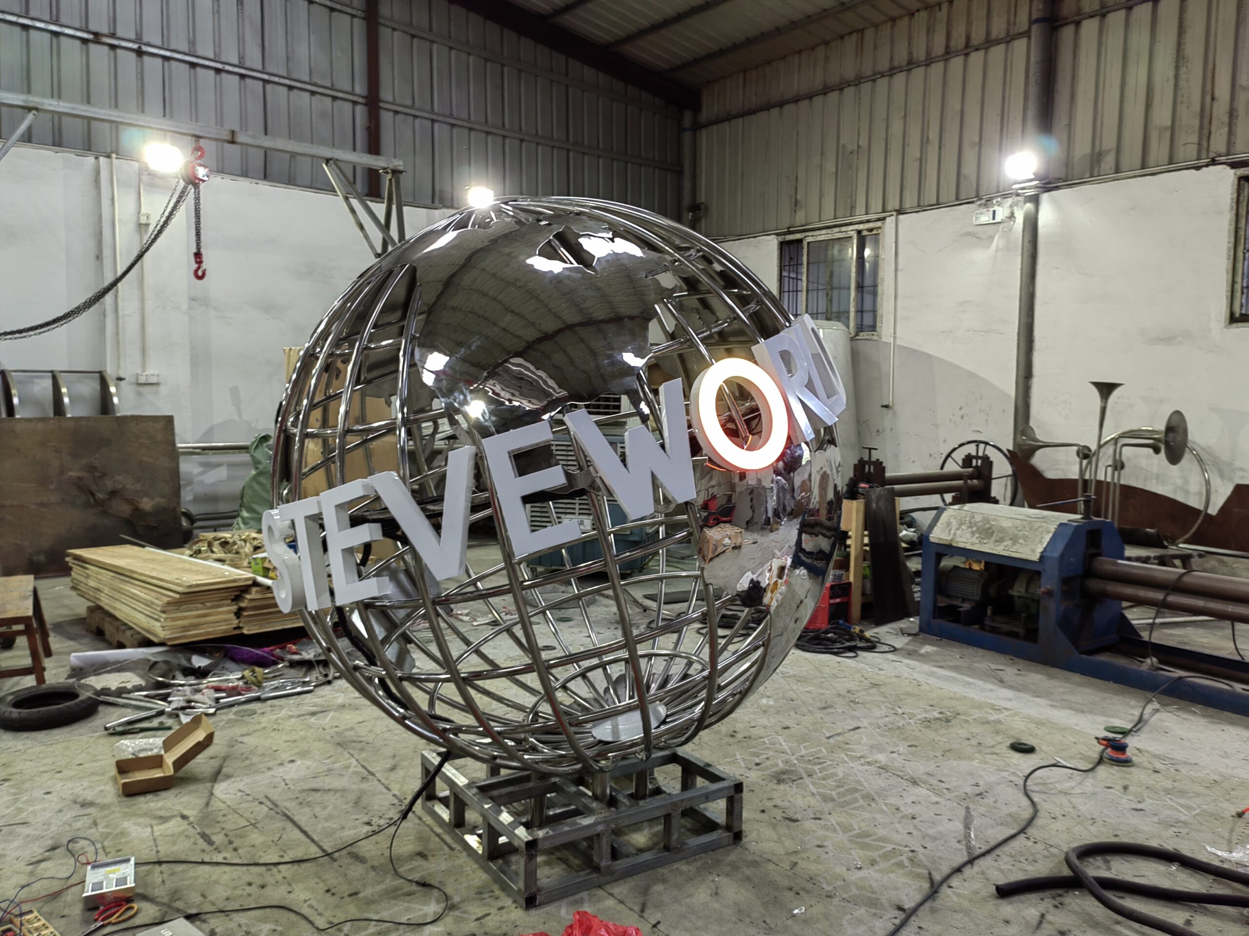 Earth Sculpture - Metal Sculpture Specialist