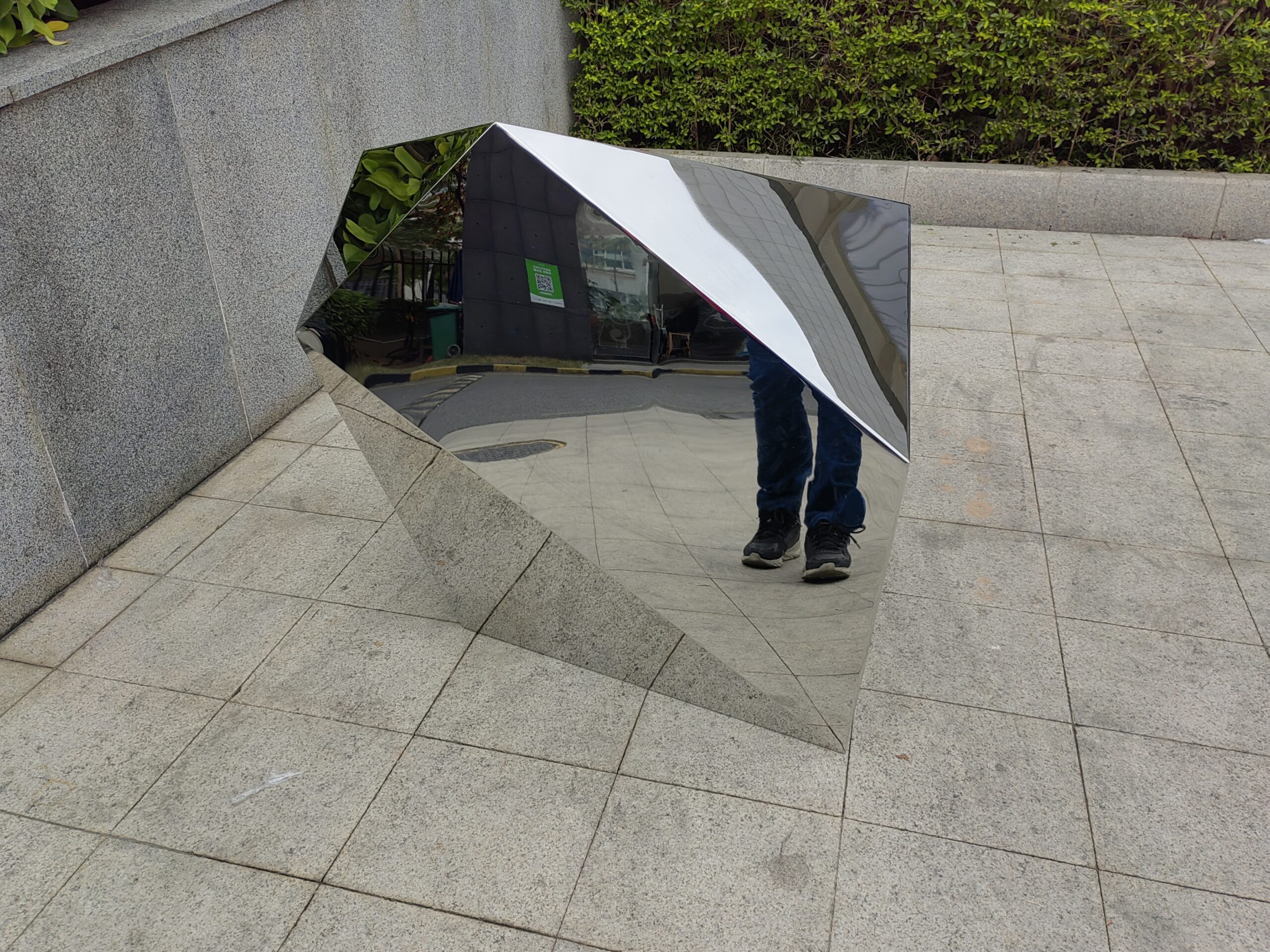 stainless steel stone sculpture - Metal Sculpture Specialist