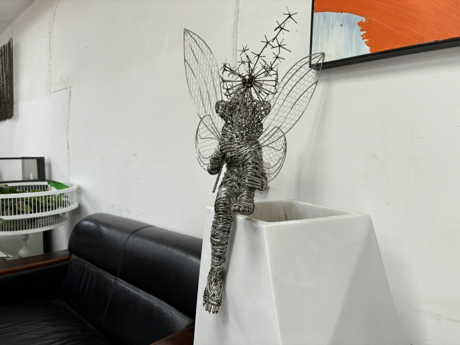 Mate Elf sculpture - Metal Sculpture Specialist