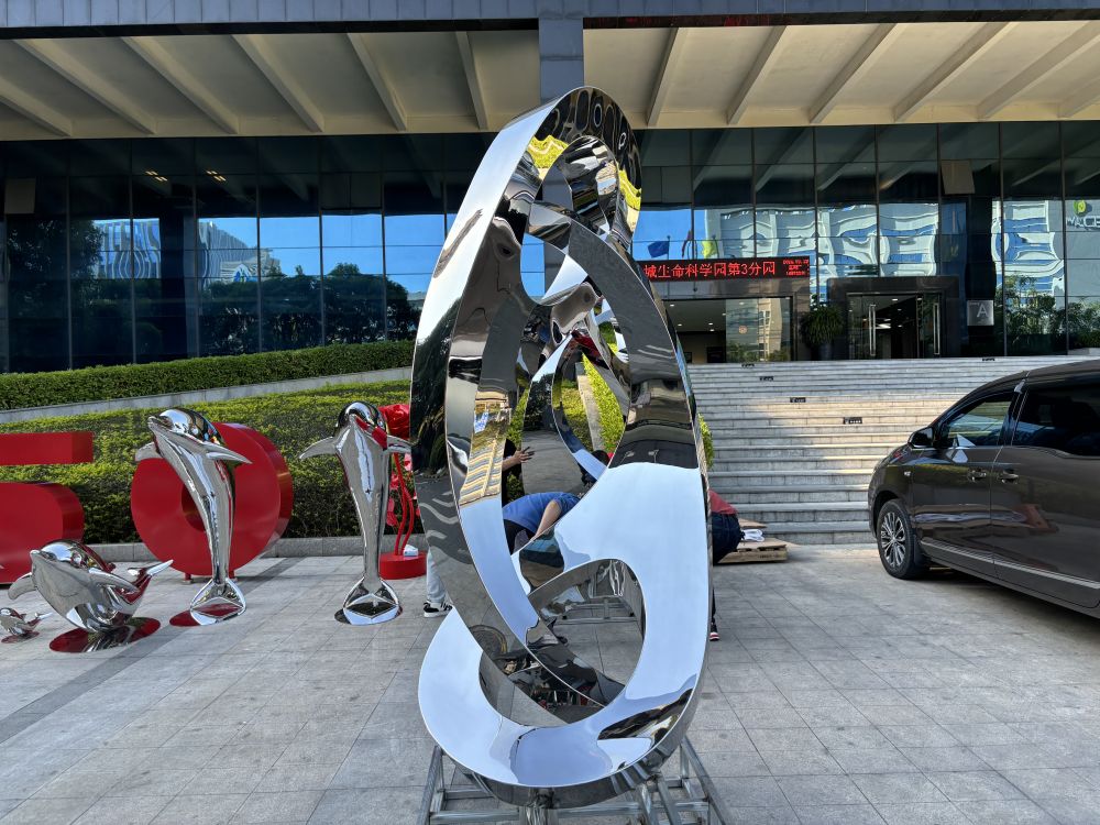 Stainless Steel Abstract Sculpture - Metal Sculpture Specialist