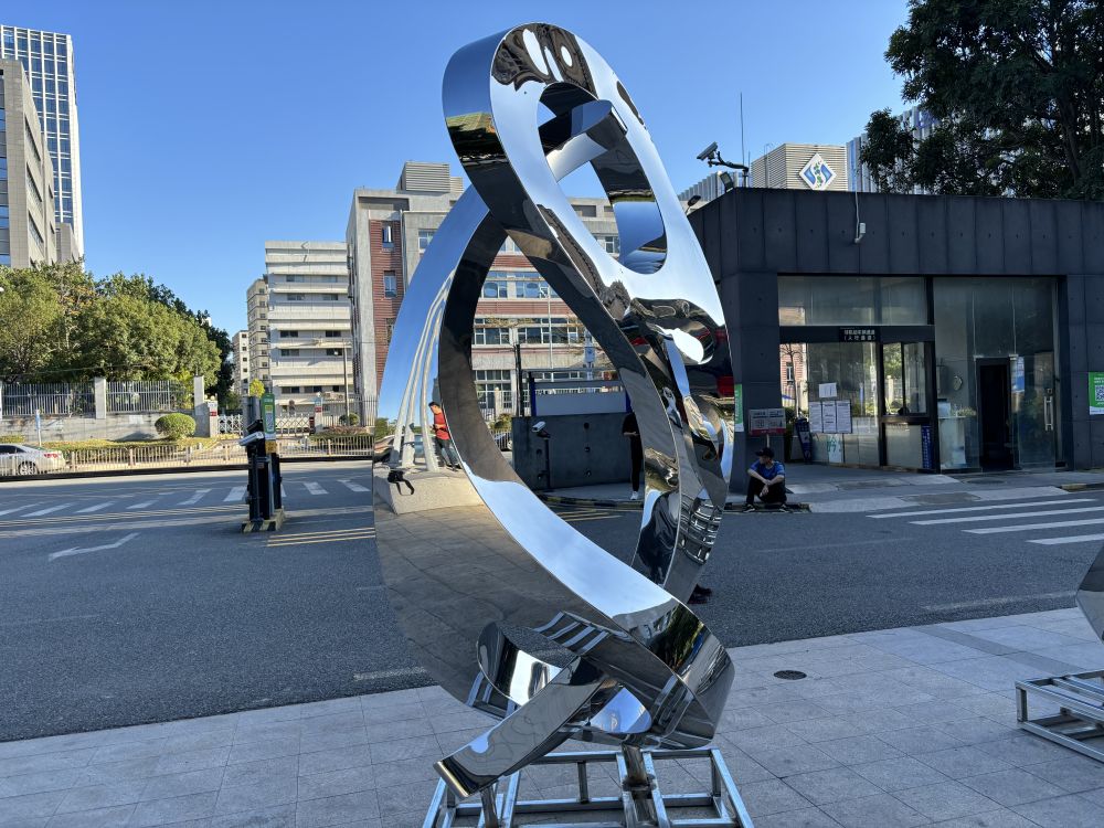 Stainless Steel Abstract Sculpture - Metal Sculpture Specialist
