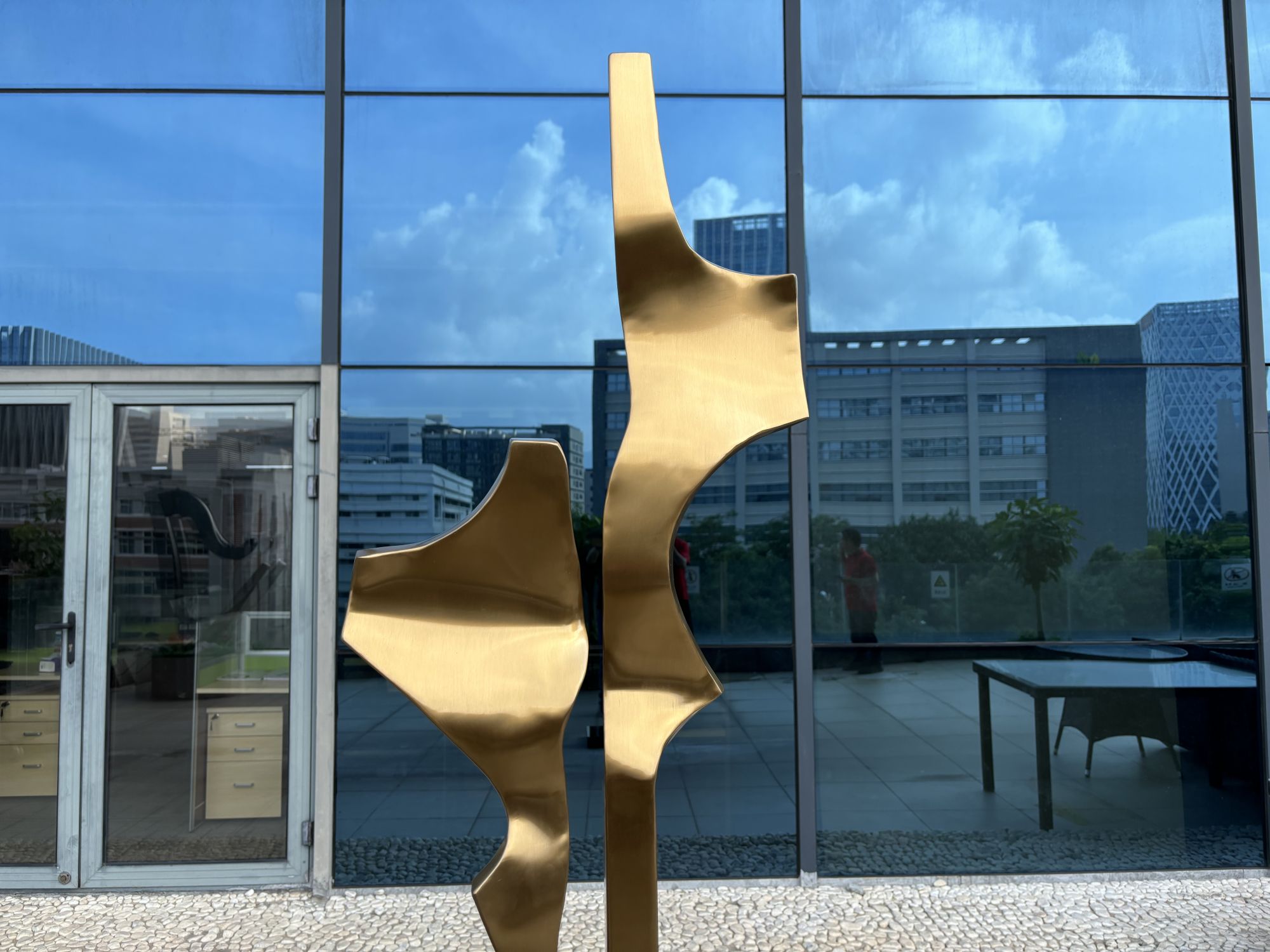 Abstract Art Ornament - Metal Sculpture Specialist