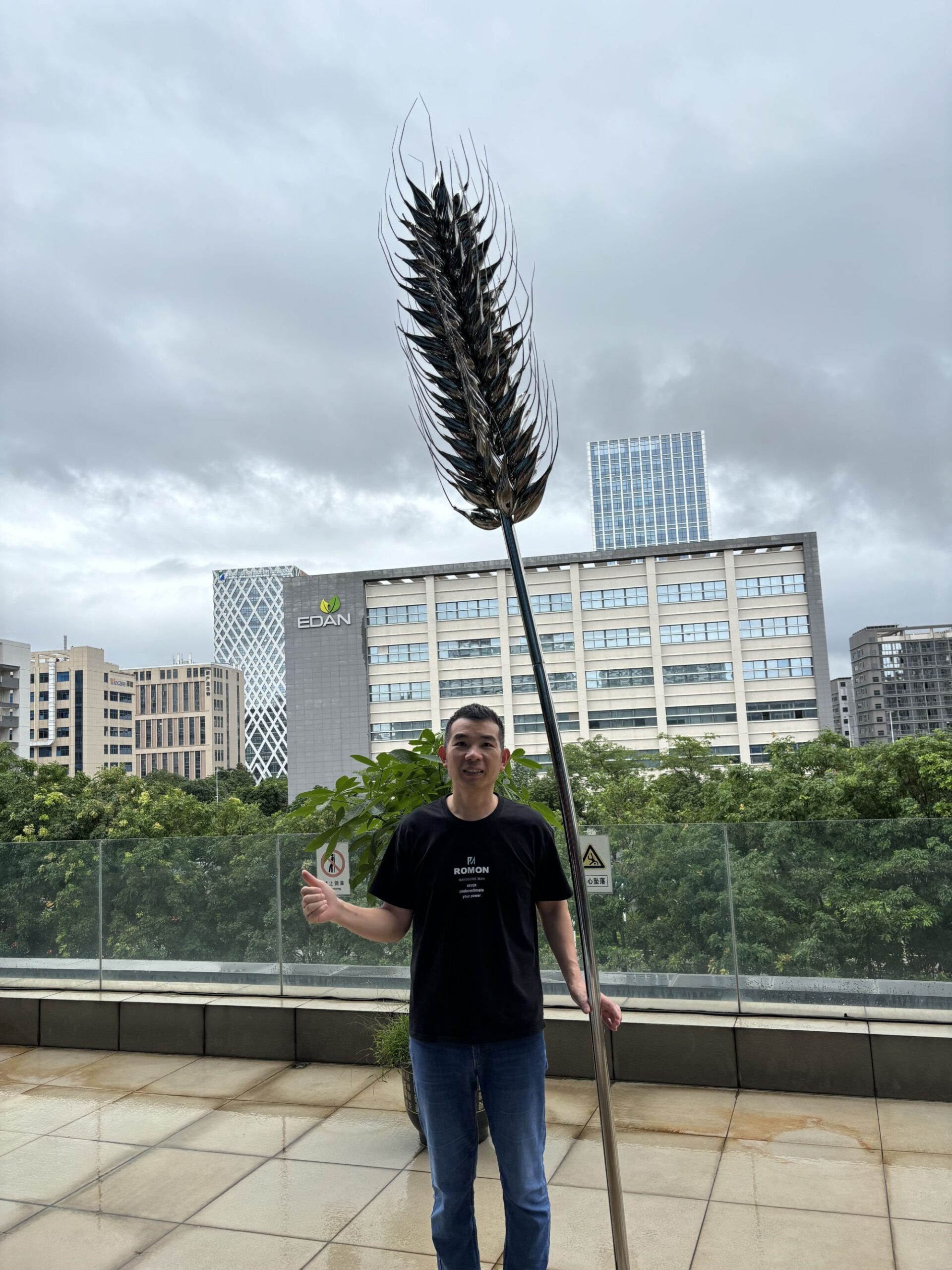 Wheat Sculpture - Metal Sculpture Specialist