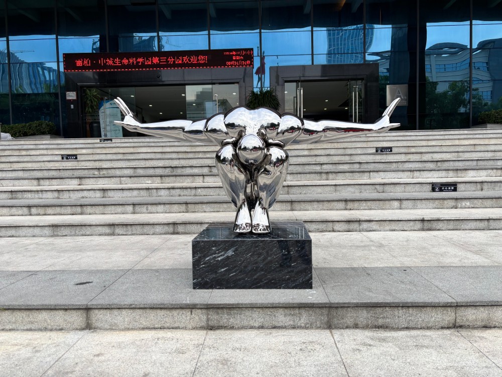 Stainless Steel Man Sculpture - Metal Sculpture Specialist